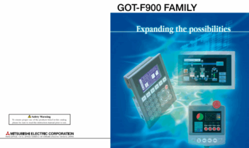 Tổng hợp Tài liệu HMI Mitsubishi: GS2000; GS1000; F900; A900